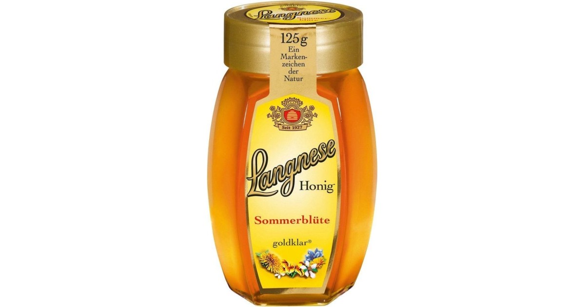 Langnese Honig Sommerblüte goldklar Test