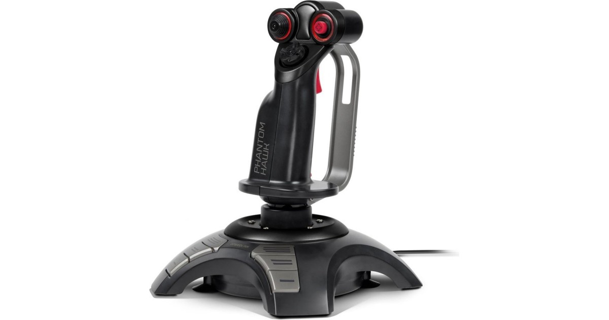 SpeedLink Phantom Hawk Flightstick im Test: 2,4 gut