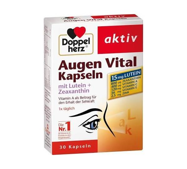 Doppelherz aktiv Augen Vital Kapseln Test | Testberichte.de
