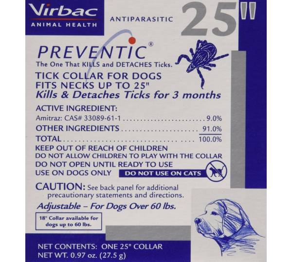 Virbac Tierarzneimittel Preventic Halsband für große Hunde im Test: 2,7