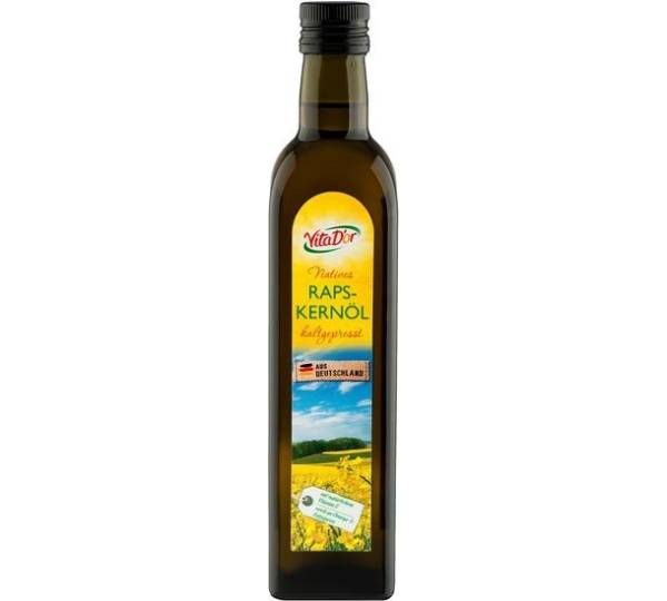 Lidl / Vita D'or Natives Rapskernöl im Test: 1,9 gut