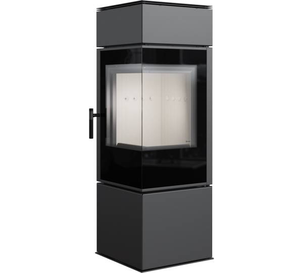 Kratki Thor 8 (Eckscheiben) | Starker Kaminofen für die Eckpositionierung