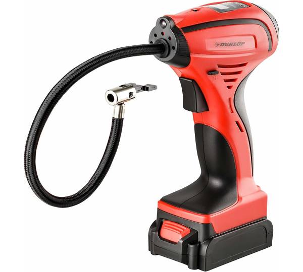 Dunlop Mini-Akku-Kompressor 10214 | Mini-Kompressor für zuhause und für ...
