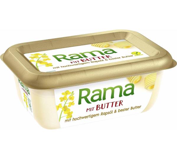 Rama mit Butter im Test | Streichfett mit Butter und Pflanzenölen