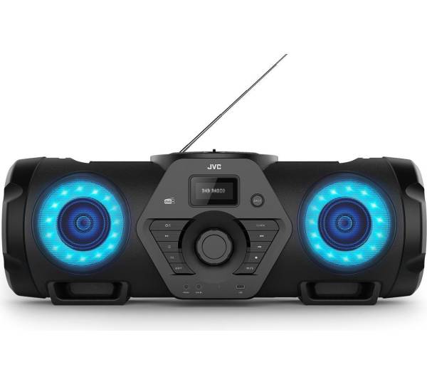 JVC RV-NB300DAB im Test: 2,0 gut | Mobiler Retro-Lautsprecher mit ...