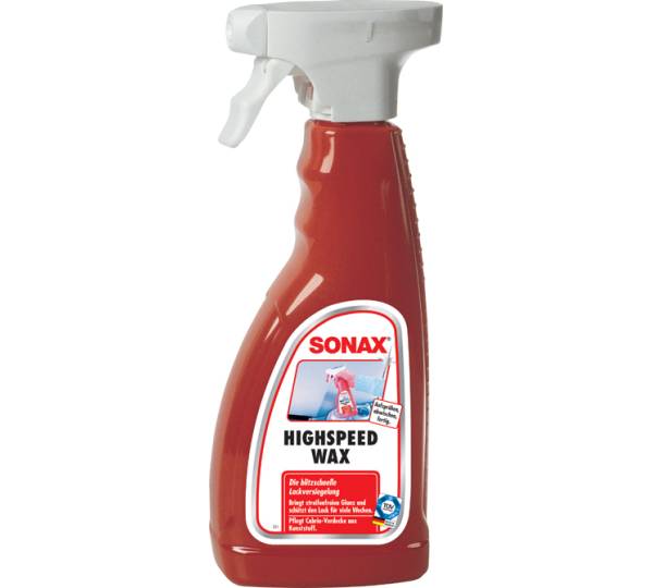 Sonax Highspeed-Wax im Test: 1,5 sehr gut