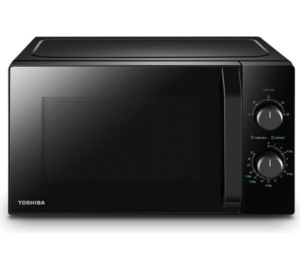 Toshiba MW2-MM20PF(BK): 1,6 gut | Elegante Mikrowelle mit einem Fassungsvermögen von 20 Litern