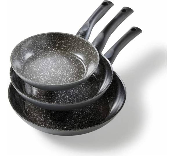 StoneLine Ceramic Pfannen-Set, 3-teilig: 1,7 gut | Unsere Analyse zur ...