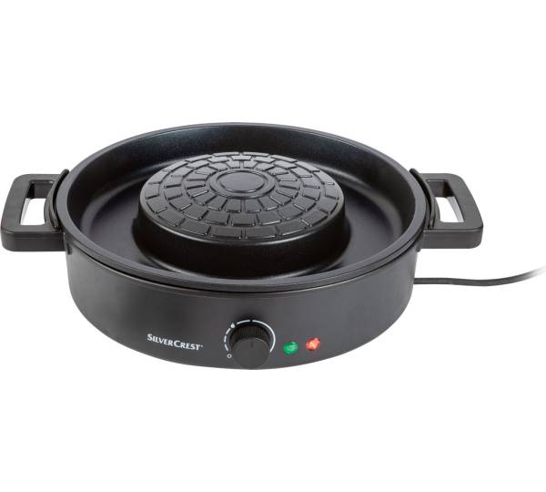 Lidl / Silvercrest Tischgrill mit Hot Pot STHP 1800 A1 | Runde Sache ...