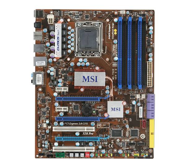 MSI X58 Pro im Test Testberichte.de-∅-Note: 1.2