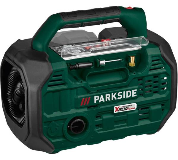 Lidl / Parkside PKA 20-Li | Handlicher und guter Akku-Mini-Kompressor ...