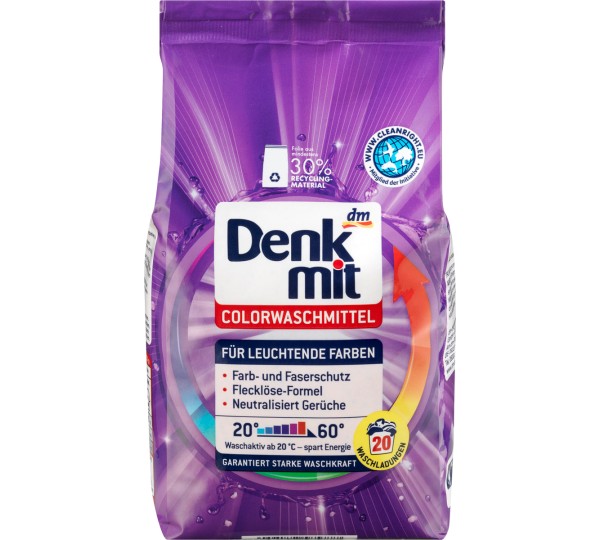 dm / Denk mit Colorwaschmittel Pulver im Test: 3,0