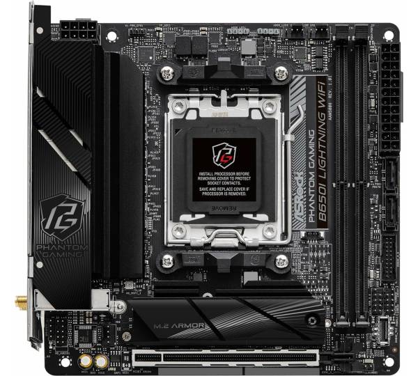 ASRock B650I Lightning WiFi im Test: 1,8 gut | ITX-Board mit cleverem ...