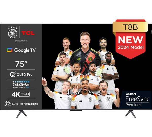 TCL 75T8B | Echte Größe, fast echter Luxus
