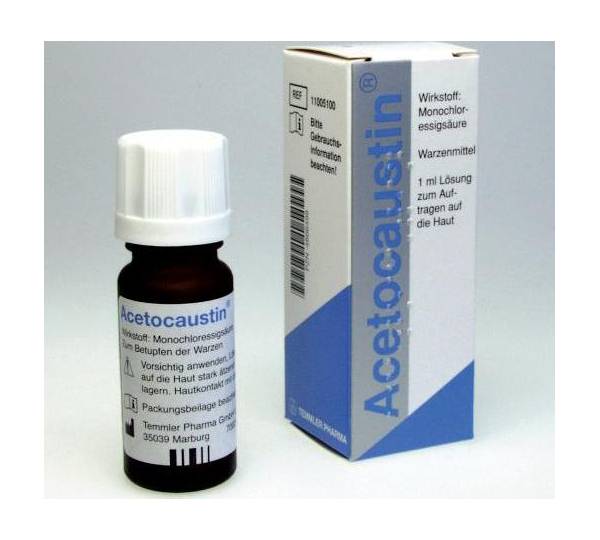 Temmler Pharma Acetocaustin Lösung im Test | Testberichte.de
