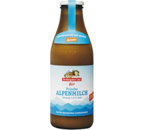 Berchtesgadener Land Frische Bio-Alpenmilch, fettarm (Demeter) Test ...