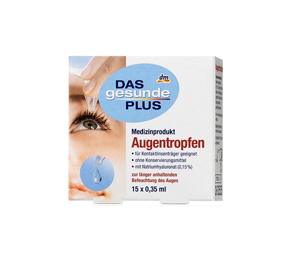 dm / Das gesunde Plus Augentropfen im Test | Testberichte.de
