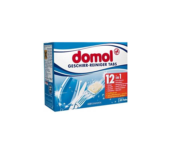 Rossmann / Domol 12in1 Geschirr-Reiniger-Tabs Test | Testberichte.de