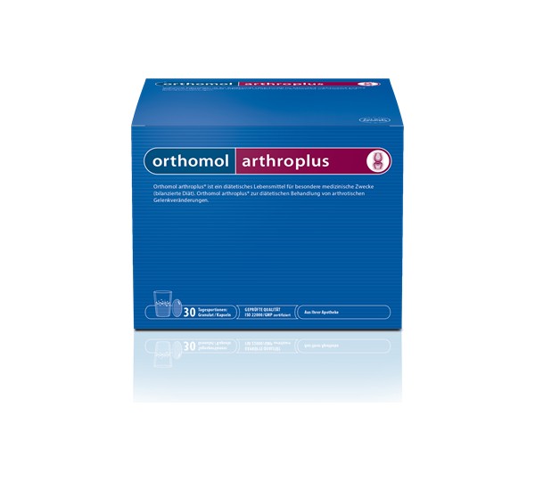 Orthomol arthroplus im Test Testberichte.de-∅-Note